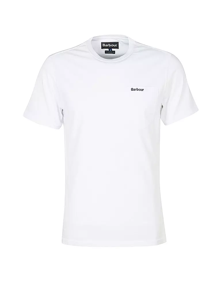 Barbour t shirt white store